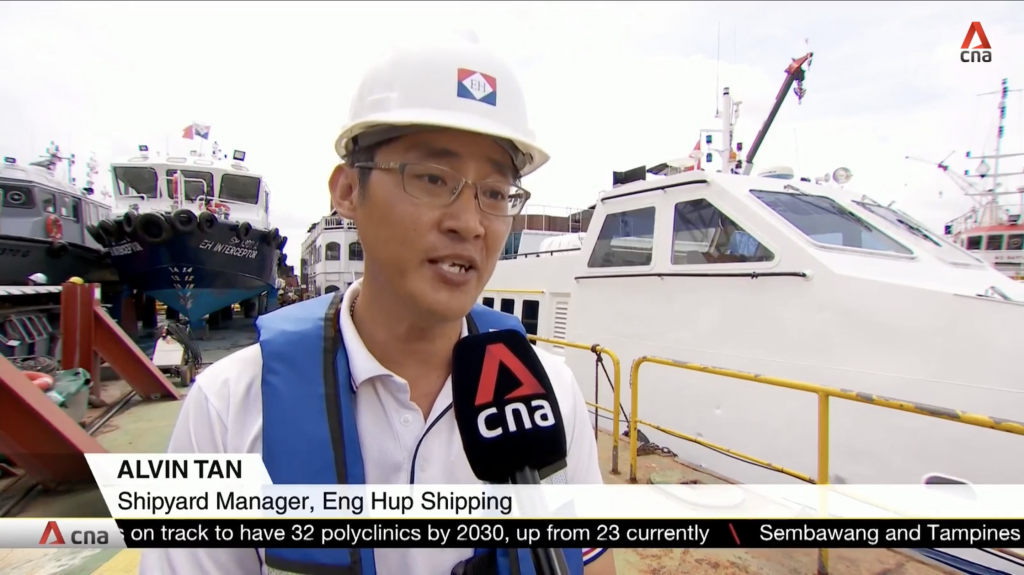 CNA Interview: New Harbour Crafts must be Electric by 2030 - ENG HUP